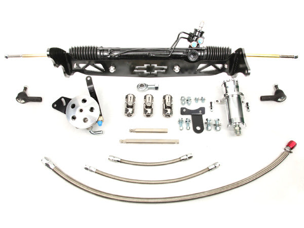 Rack and Pinion - Power - 1960-66 Chevy C10 - w/Drum Brakes - 8011740 ...