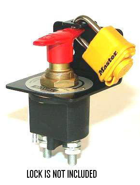 Battery Disconnect Switch - Lockout - 250 Amp - 8070050| UniSteer ...